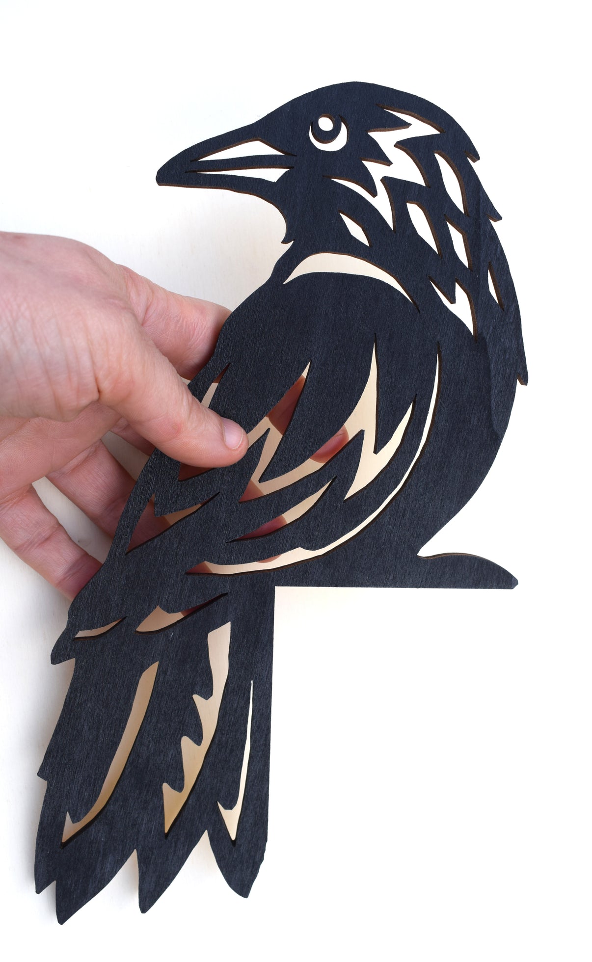 Crow Door Topper – TheWoodHermit